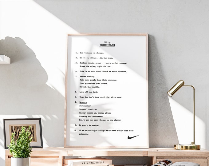 Phil Knight Principles inspired by Movie air Premium Matte Poster - Etsy