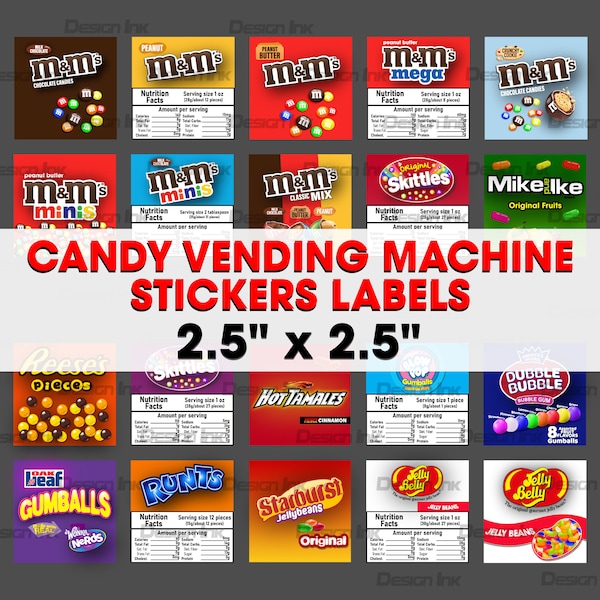 M and M Vending Machine - Etsy