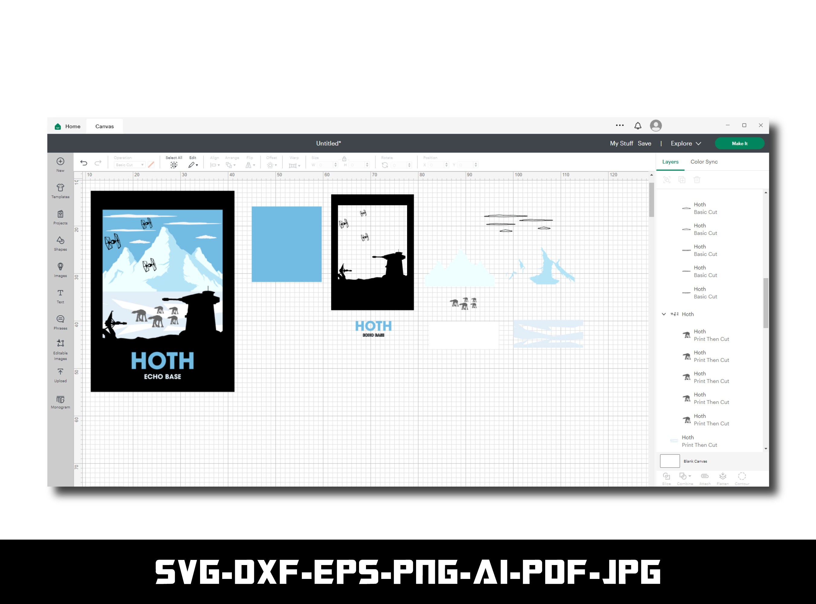 Star Wars Hoth Planet, SVG and PNG for Hoth Planet Poster, EPS, Png ...
