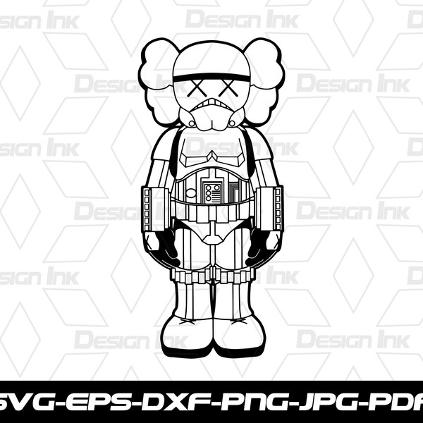 Kaws Figure - Etsy