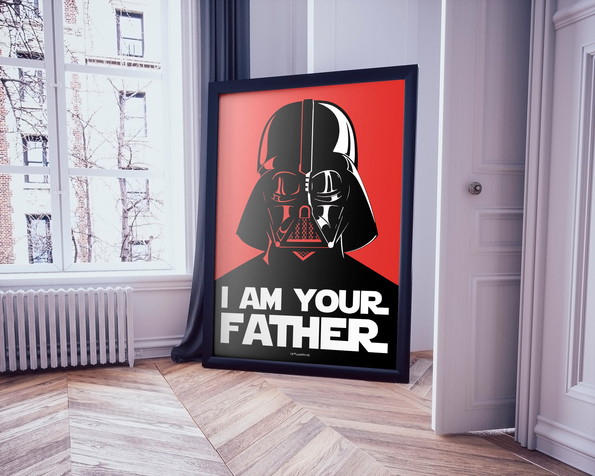 Darth Vader ''I AM YOUR FATHER'' Star Wars - Etsy