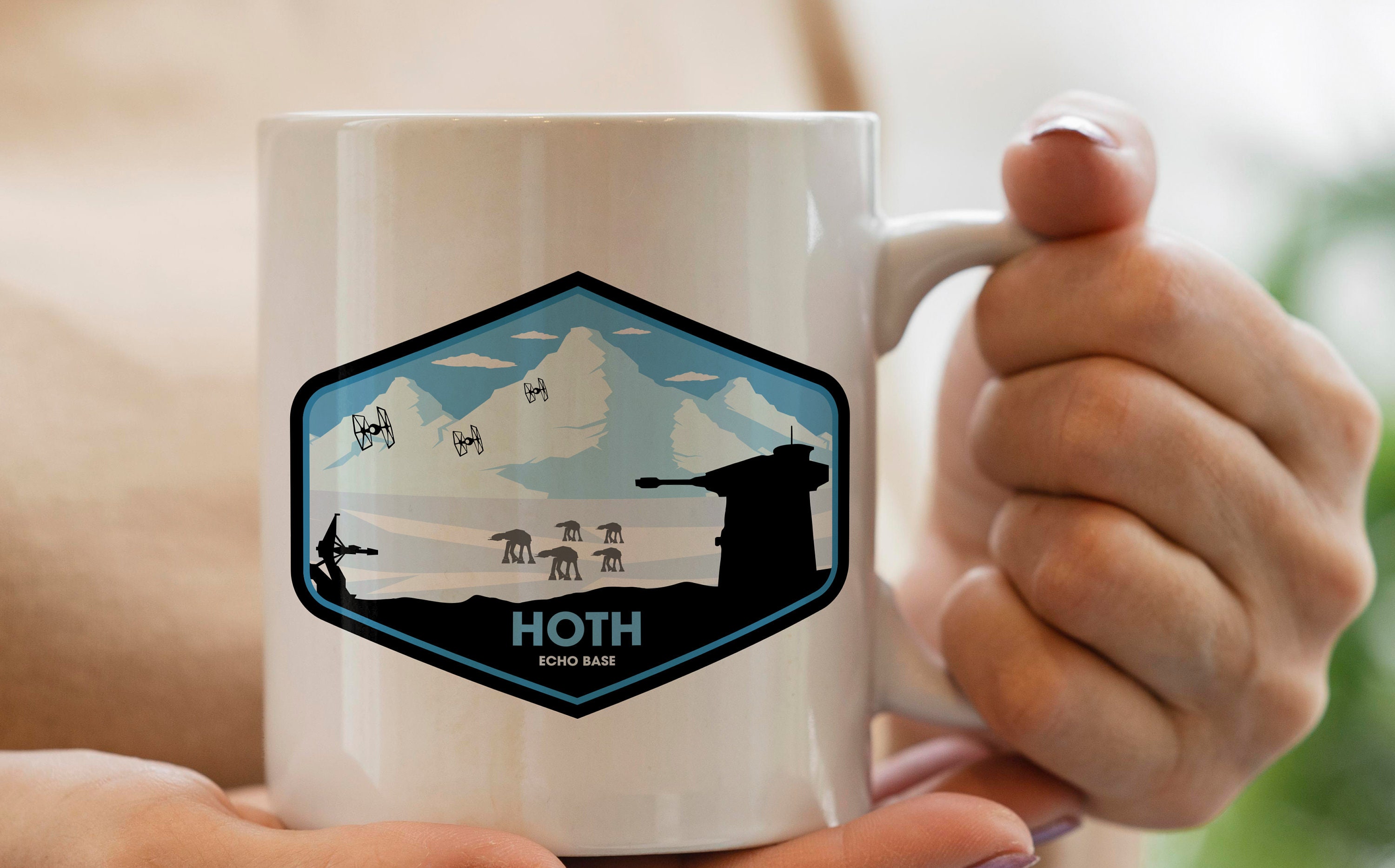 Star Wars Hoth Planet SVG: Cricut Cut File, Stickers (digital Download ...