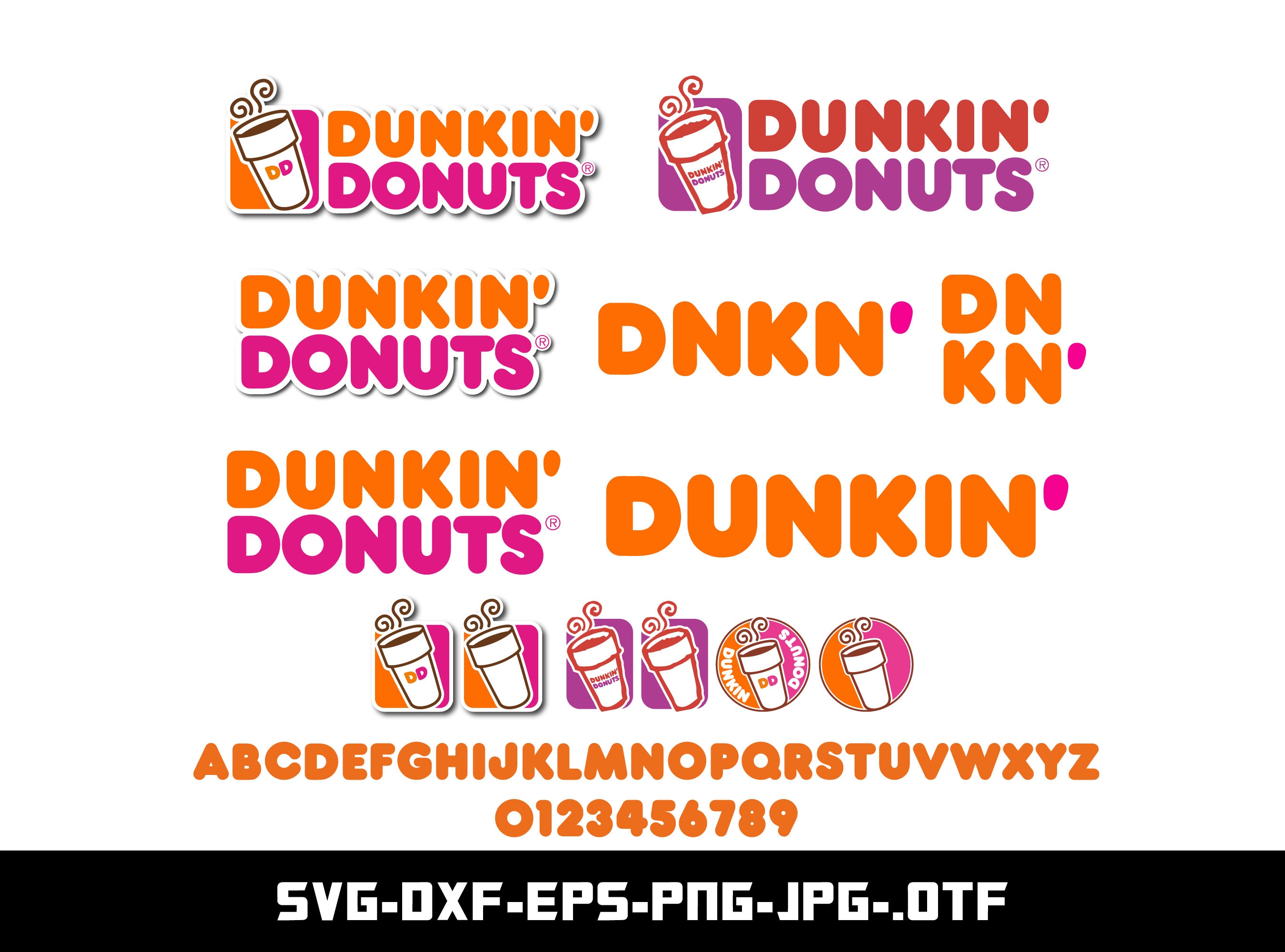 Dunkin Donuts Logo Vector