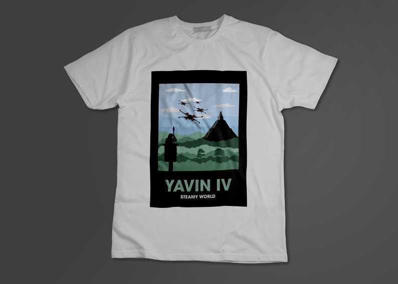 Star Wars Yavin-4 Planet, SVG and PNG for Yavin-4 Planet Poster, EPS ...