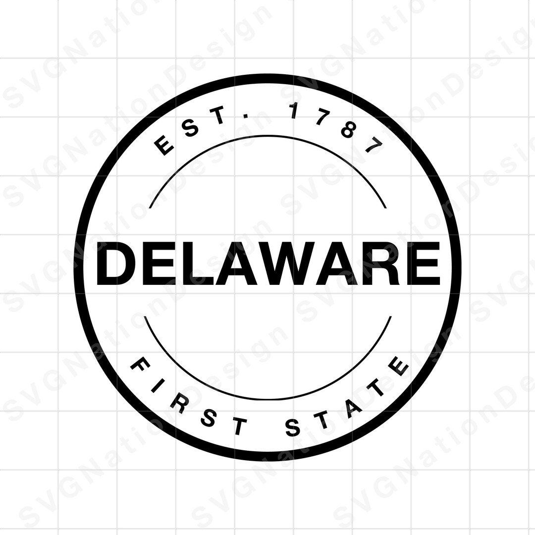 Delaware Svg State of Delaware Svg Tshirt University of - Etsy