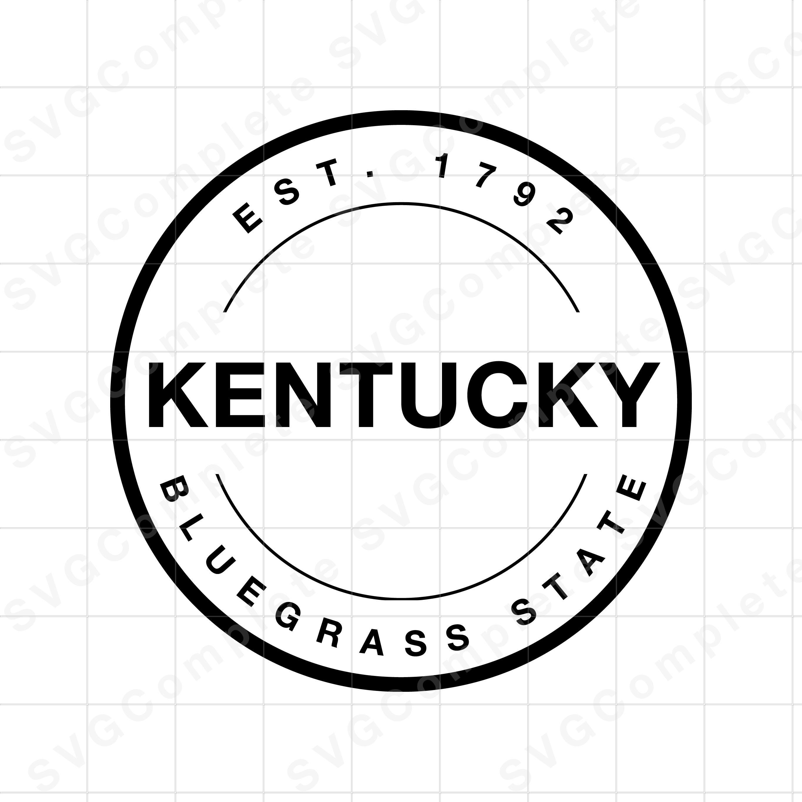 Kentucky Svg State of Kentucky Svg Tshirt University of Kentucky State ...