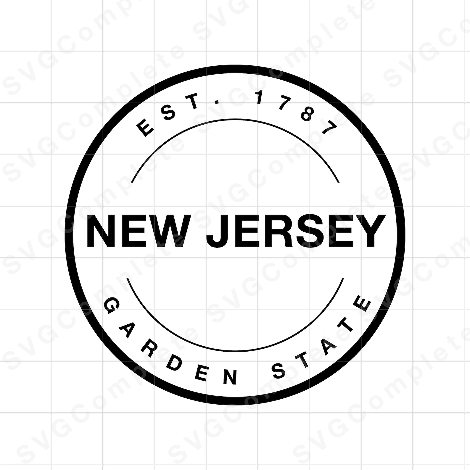 New Jersey Svg State of New Jersey Svg Tshirt University of New Jersey ...