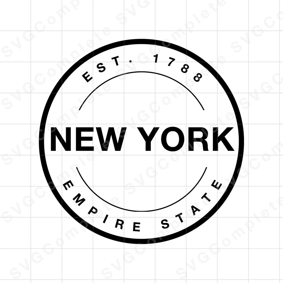 New York Svg State of New York Svg Tshirt University of New York State ...