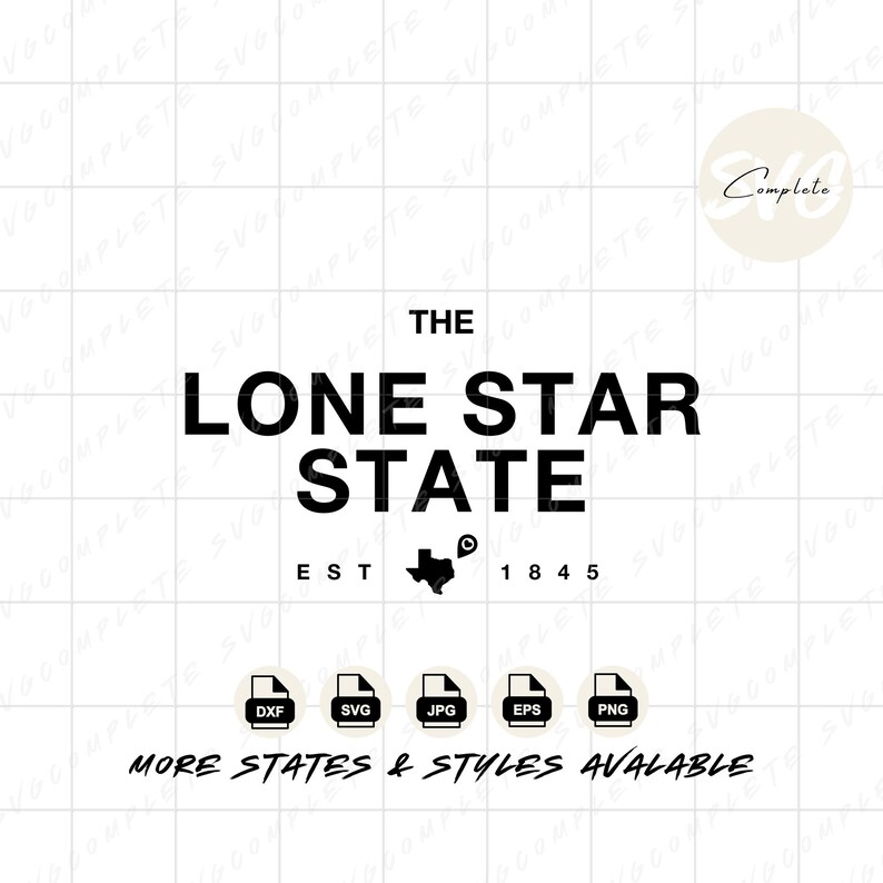 Texas Lone Star State Svg Texas Svg State of Texas Tshirt Texas ...