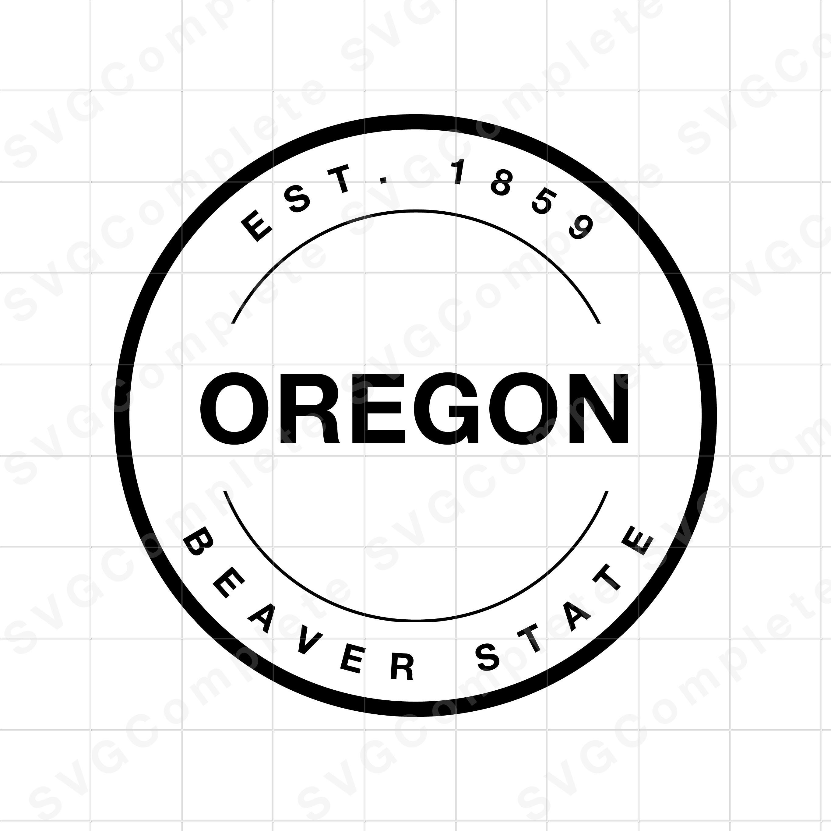 Oregon Svg State of Oregon Svg Tshirt University of Oregon State ...