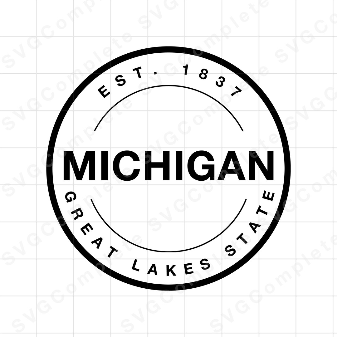 Michigan Svg State of Michigan Svg Tshirt University of Michigan State ...