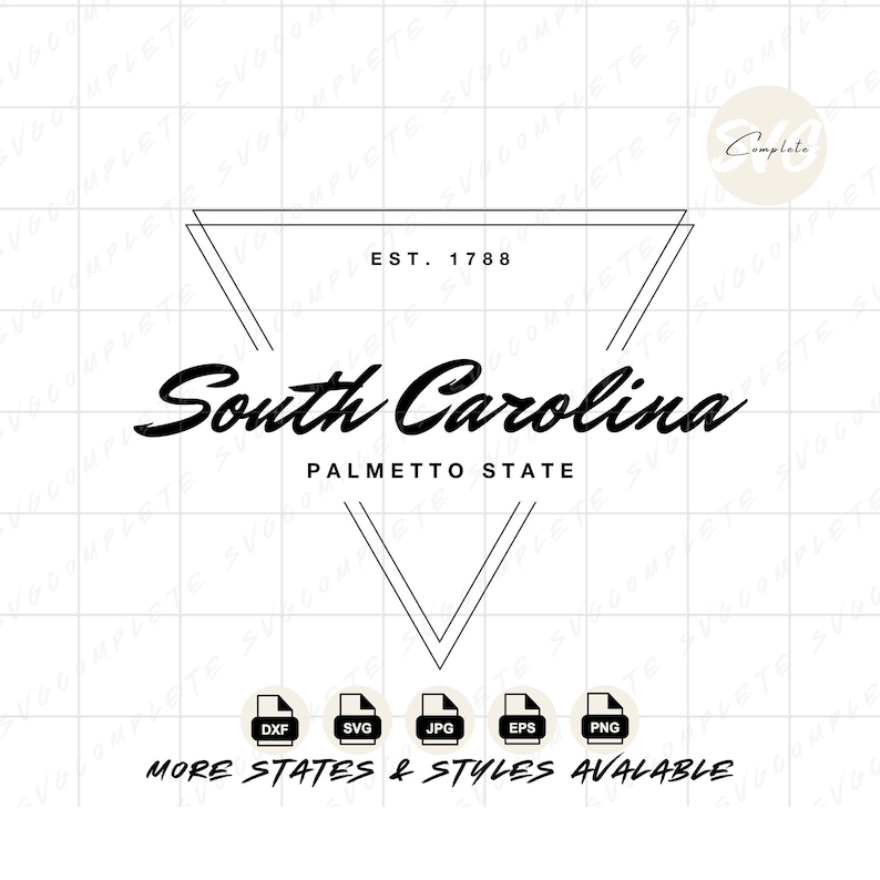 South Carolina Svg Palmetto State Svg South Carolina Svg State of South ...
