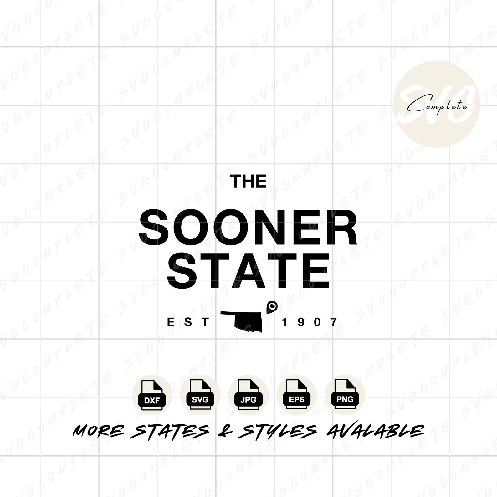 Oklahoma Sooner State Svg Oklahoma Svg State of Oklahoma Tshirt ...