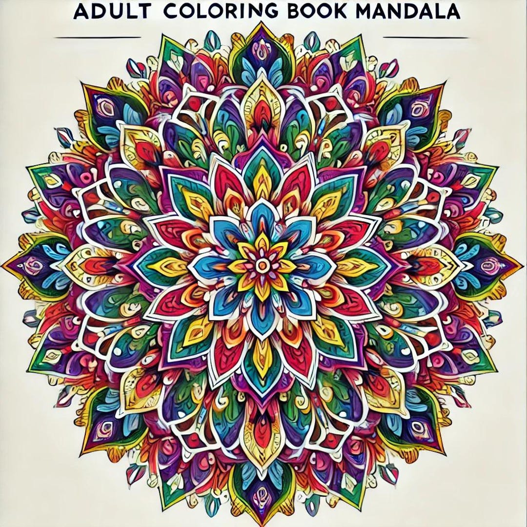 Coloring Book Mandela - Etsy