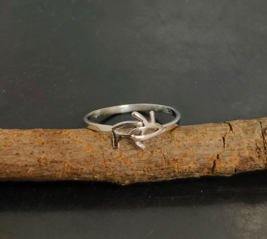 925 Silver Rabbit Shape Ring, Animal Jewelry Rabbit Shape Ring, Iced ...