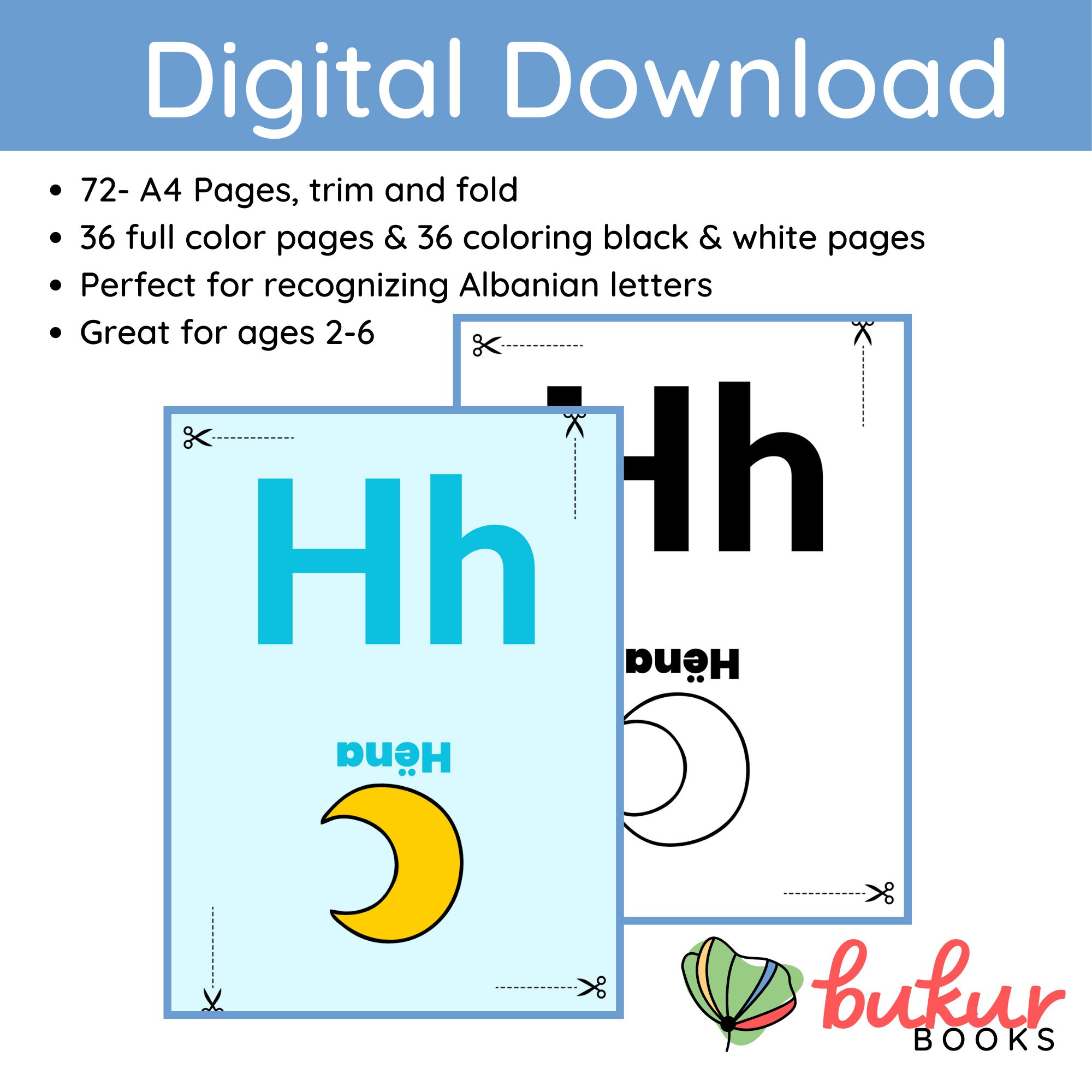Albanian Alphabet Flashcards - Etsy
