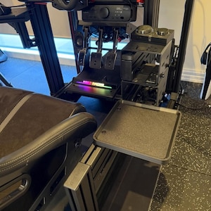 Racing Simulator Mouse Pad | 3D Printed for Profile Rigs | Raised Edge ...