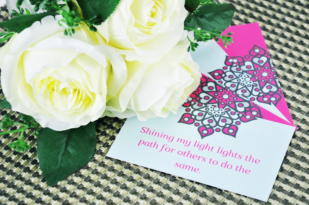 Daily Love Note Affirmation Cards - Etsy