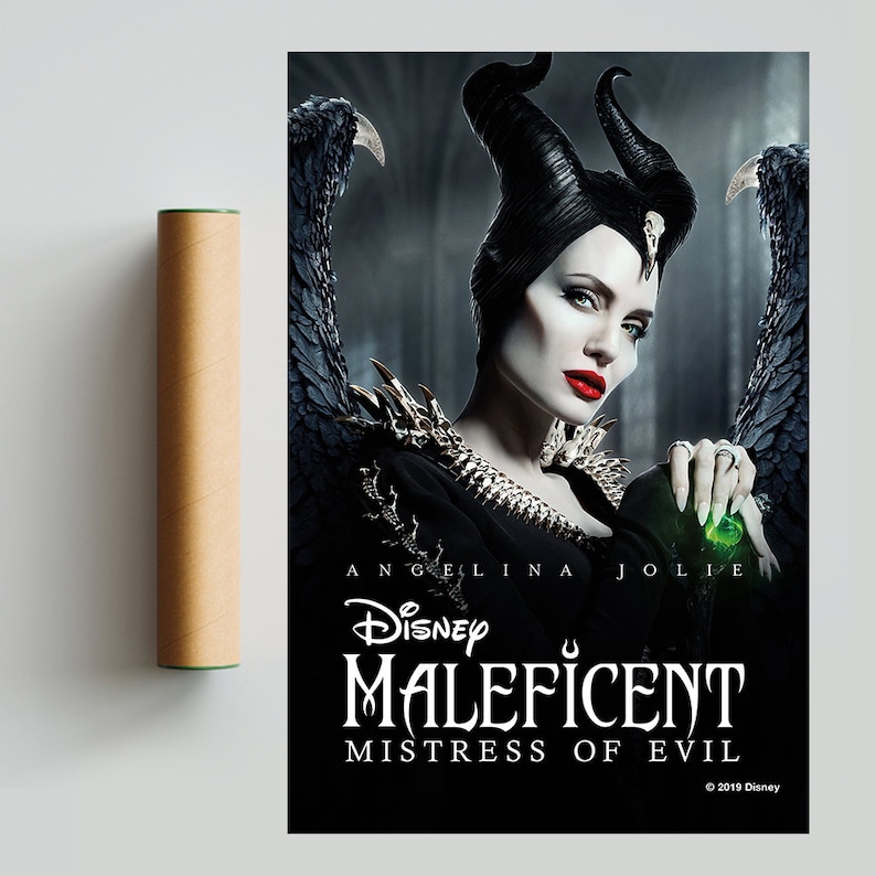 Maleficent Mistress of Evil Movie Poster Movie Art Poster Wall - Etsy