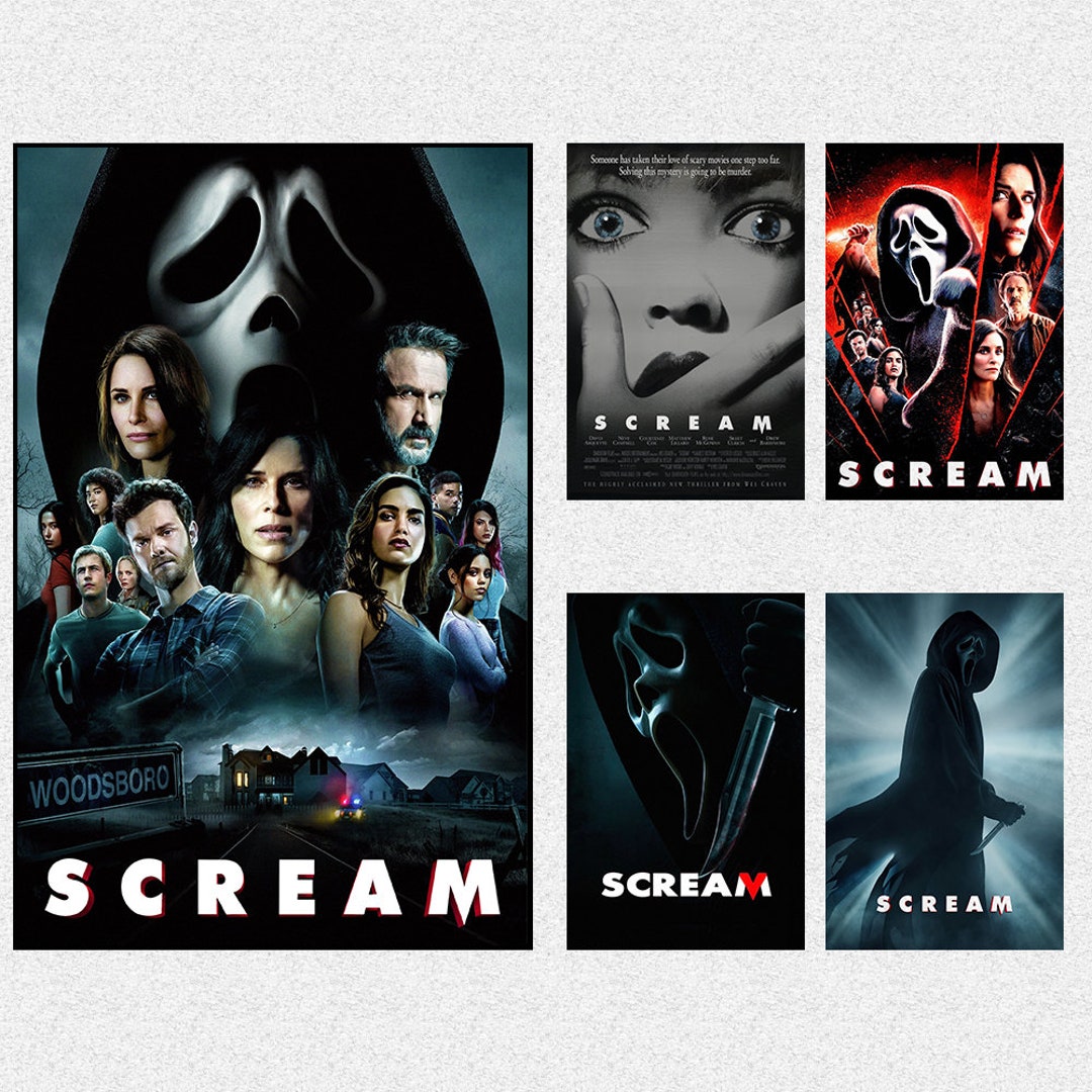 Scream Movie Poster Movie Art Poster Wall Decor Canvas Film - Etsy