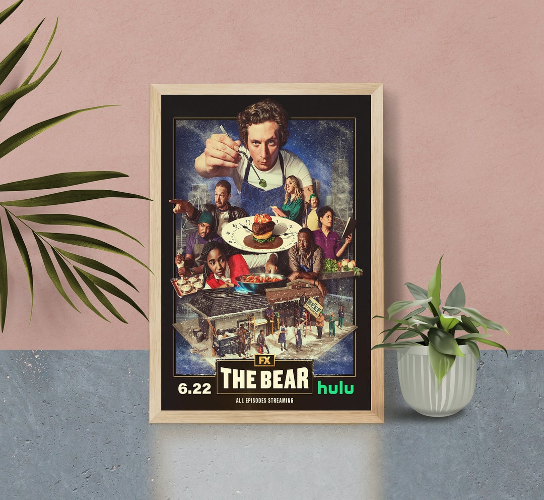 The Bear Movie Poster the Bear TV Series Room Decor Home - Etsy