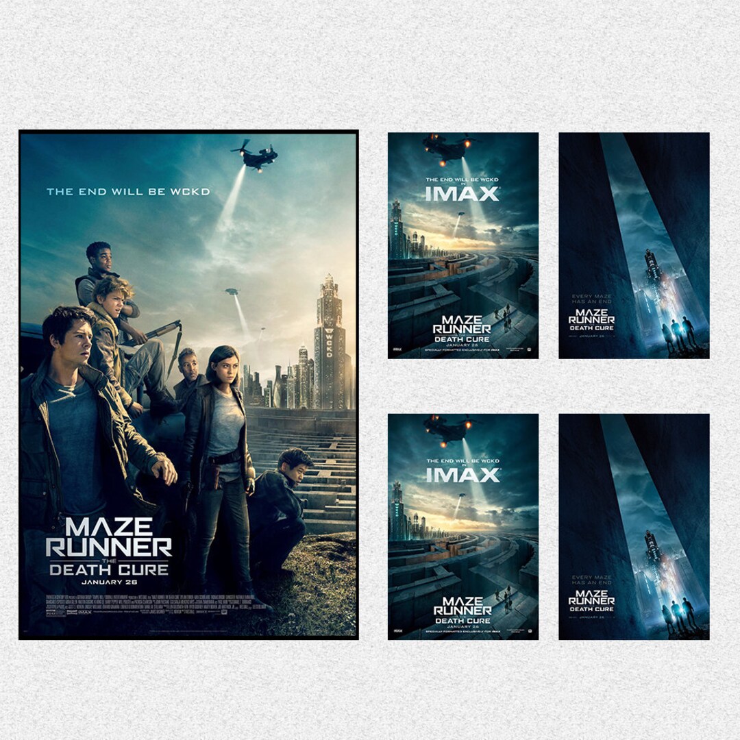 Maze Runner Movie Poster Movie Art Poster Wall Art Prints Room Decor ...