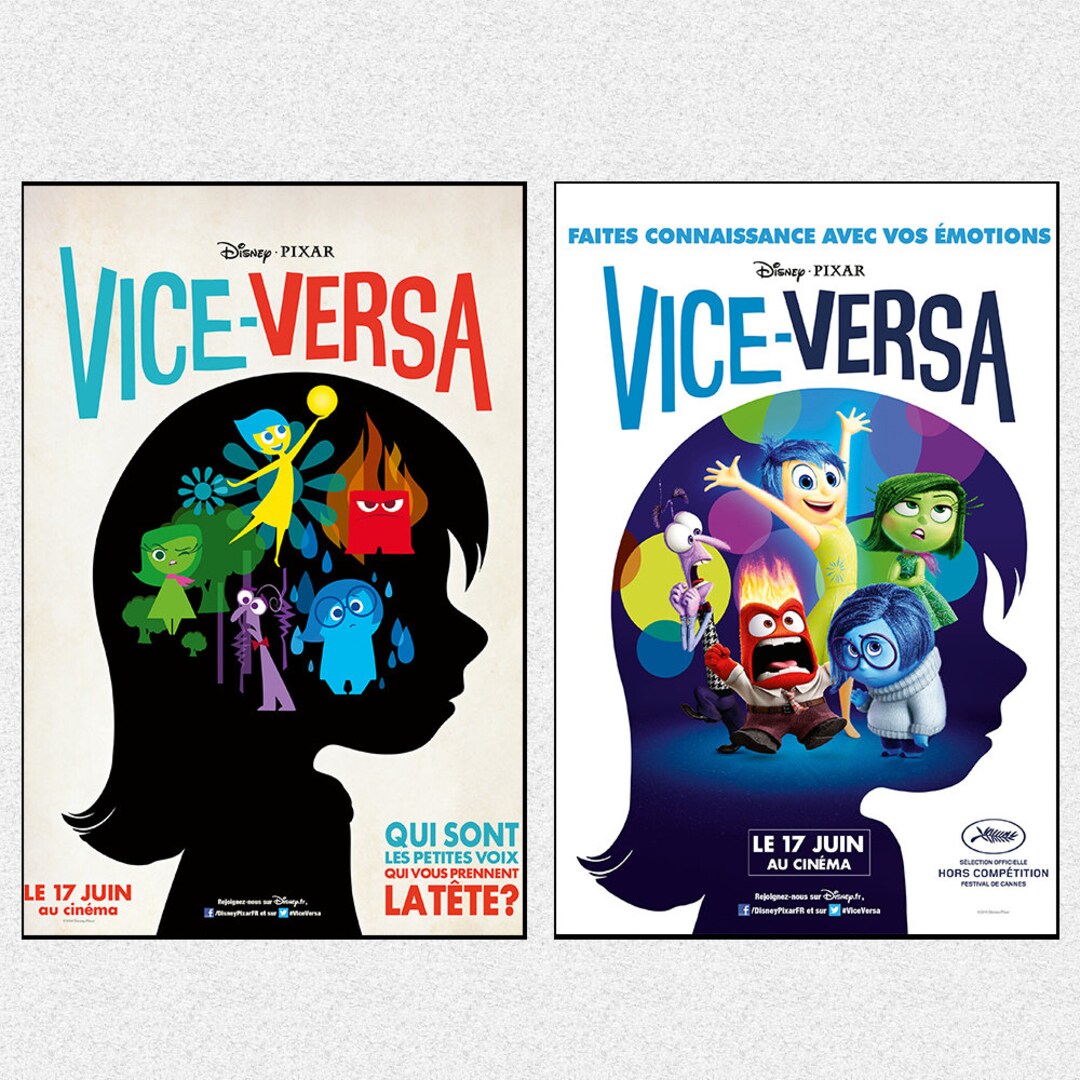 Inside Out Movie Poster Comics Poster Movie Art Poster Wall Decor Room ...