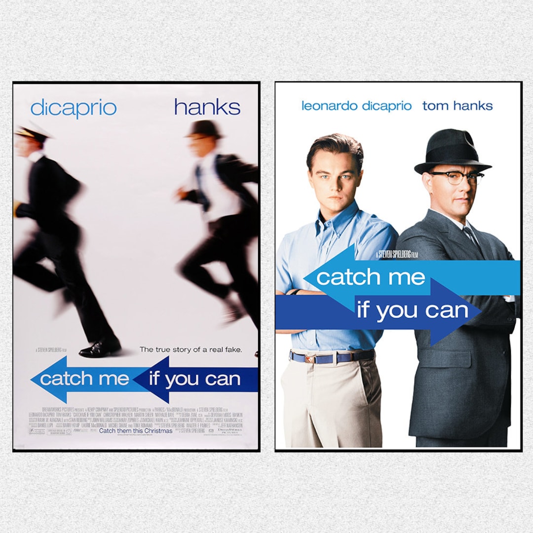 Catch Me If You Can 2002 Movie Poster Movie Art Poster Wall Art Prints ...