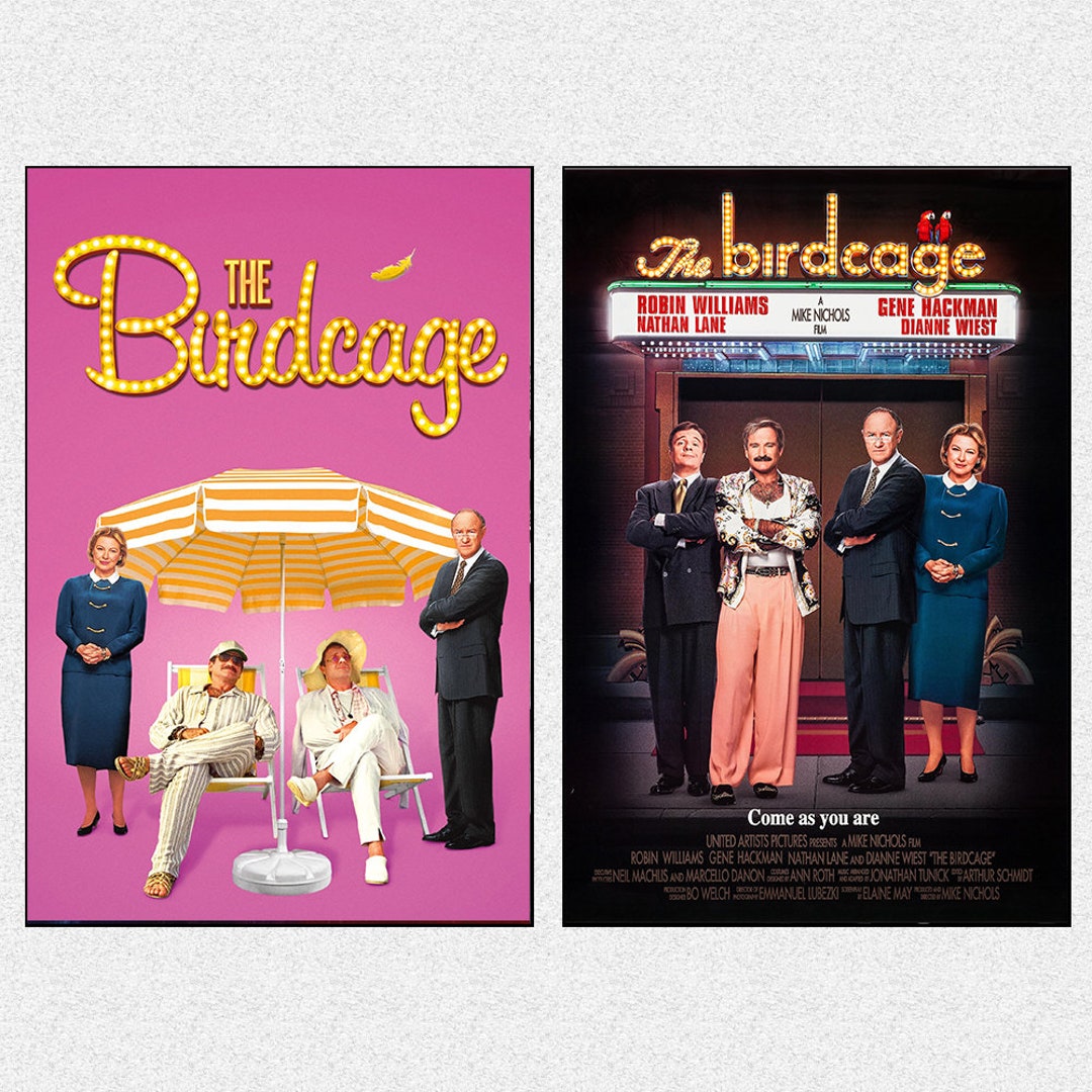 The Birdcage 1996 Movie Poster Movie Art Poster Wall Decor Room Decor ...