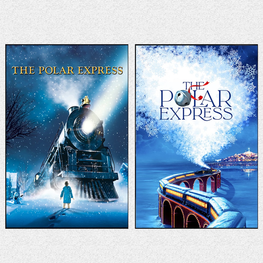 The Polar Express Cartoon Movie Poster Movie Art Poster Wall Decor ...
