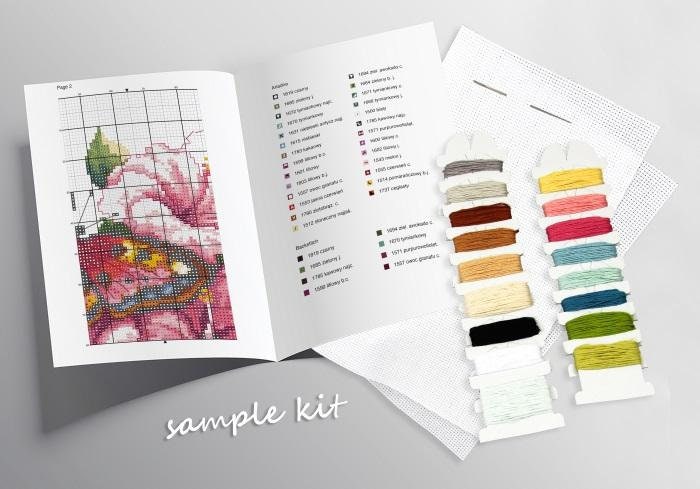 DIY Craft Kit, Cross Stitch Set, Embroidery Kit, Counted Kit, CORICAMO ...