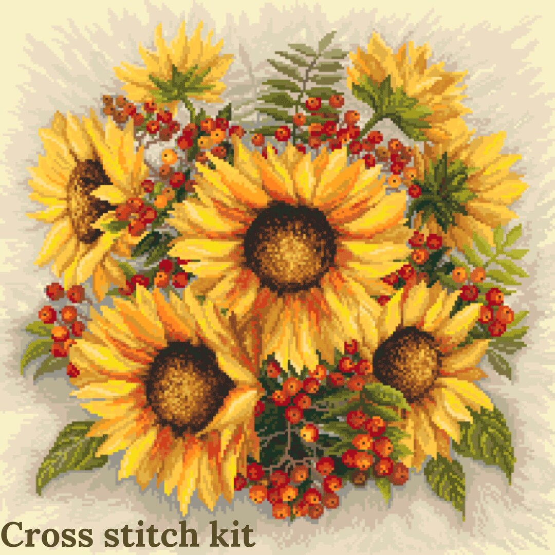 DIY Craft Kit, Cross Stitch Set, Counted Kit, CORICAMO, Embroidery Kit ...