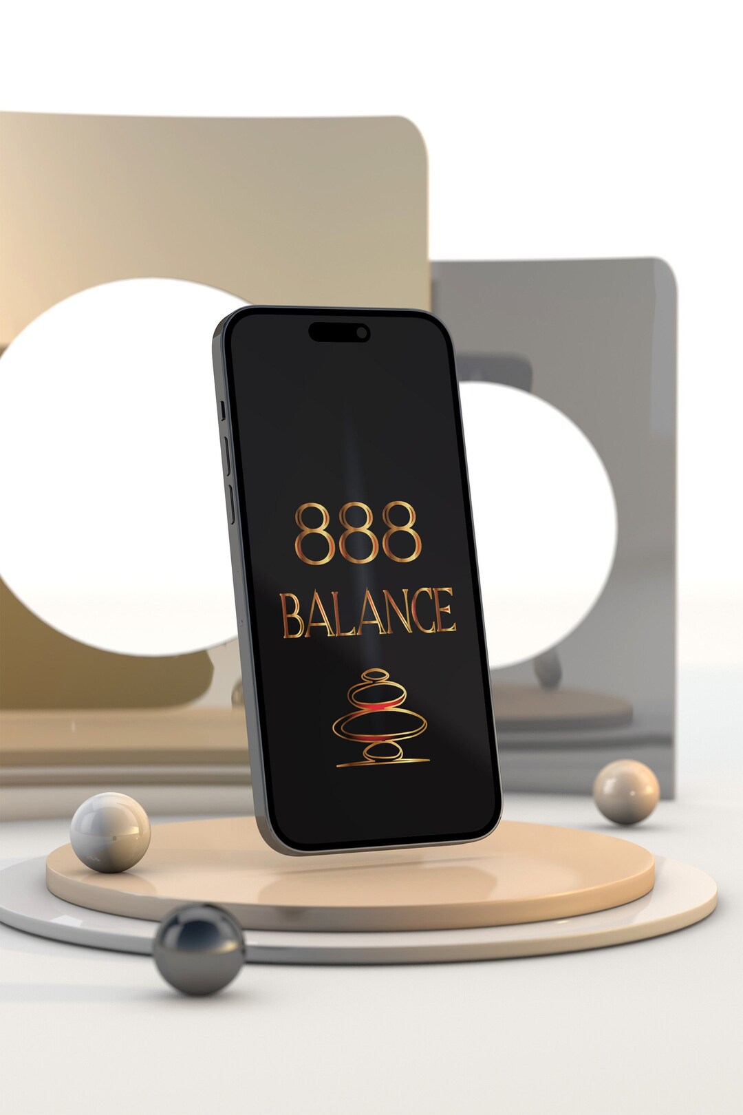 Angel Number 888 Balance Wallpaper Design for Smartphone, Ios and ...