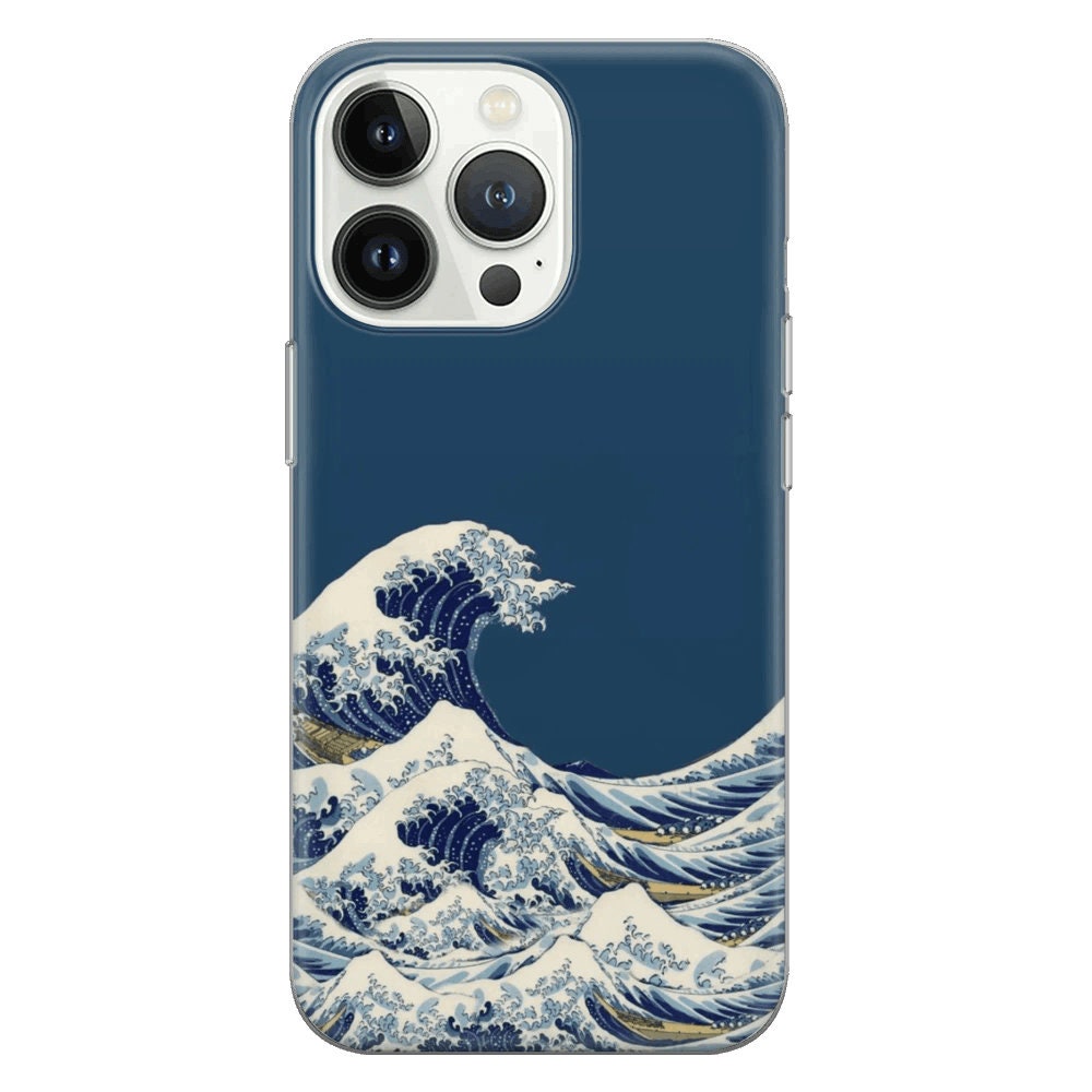 Big Wave Phone Case Great Wave Cover for iPhone 14 13 12 Pro 11 XR for ...