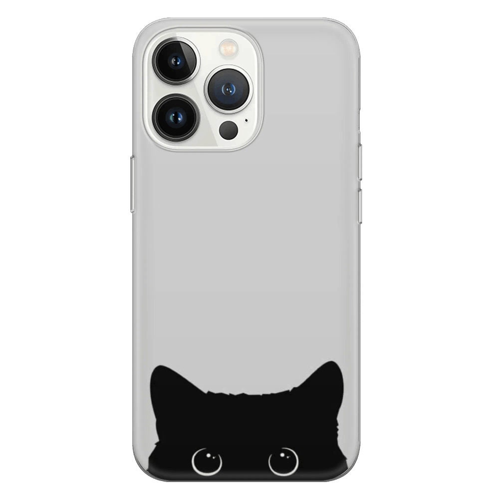 Black Cat Phone Case Pet Cover for Iphone 14 13 12 Pro 11 XR - Etsy