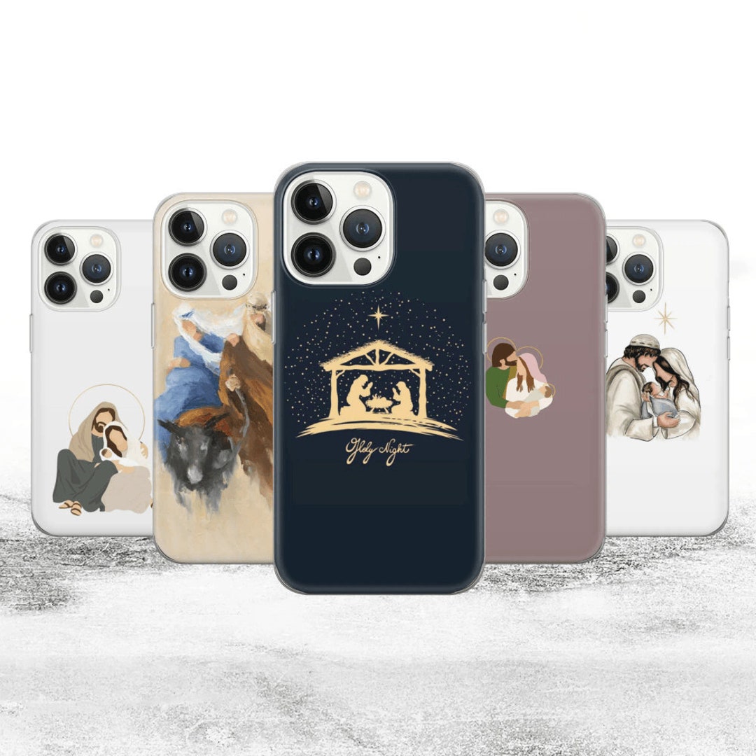 Mary and Joseph Phone Case Birth of Jesus Cover for iPhone 14 13 12 Pro ...