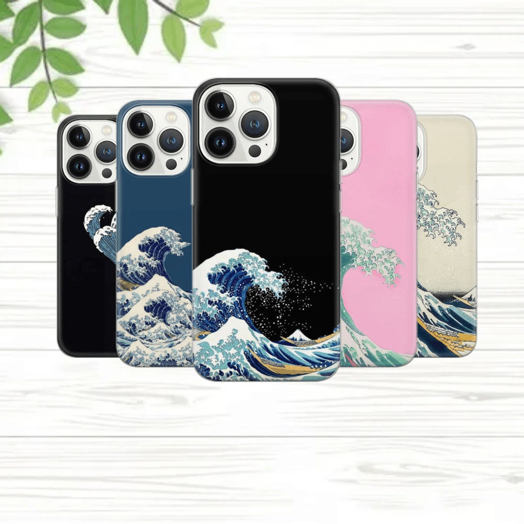 Big Wave Phone Case Great Wave Cover for iPhone 14 13 12 Pro 11 XR for ...