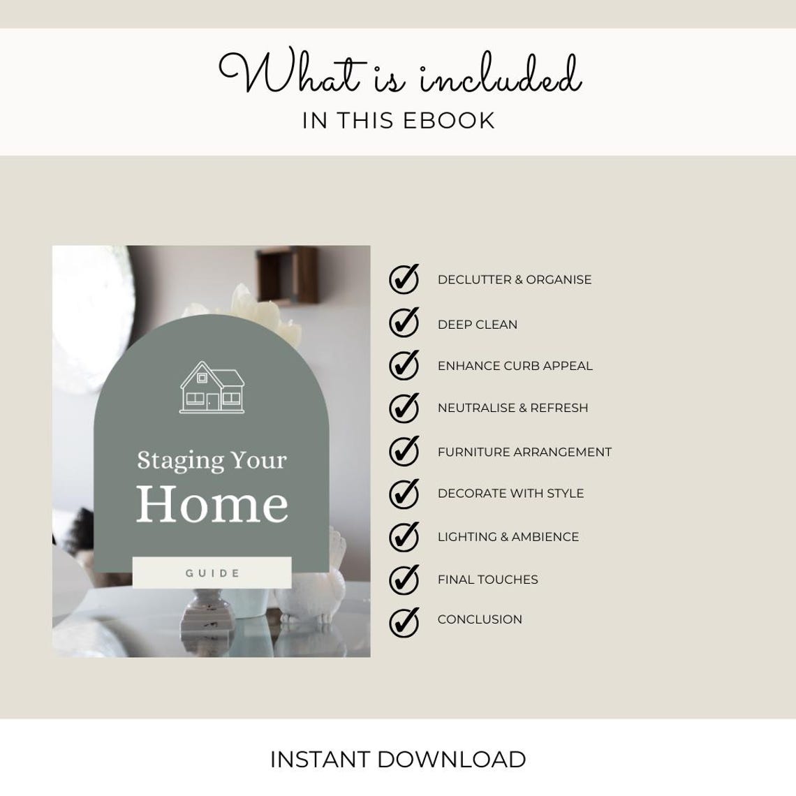Stage Your Home Guide|pdf & Editable Canva Template|home Staging Tips ...