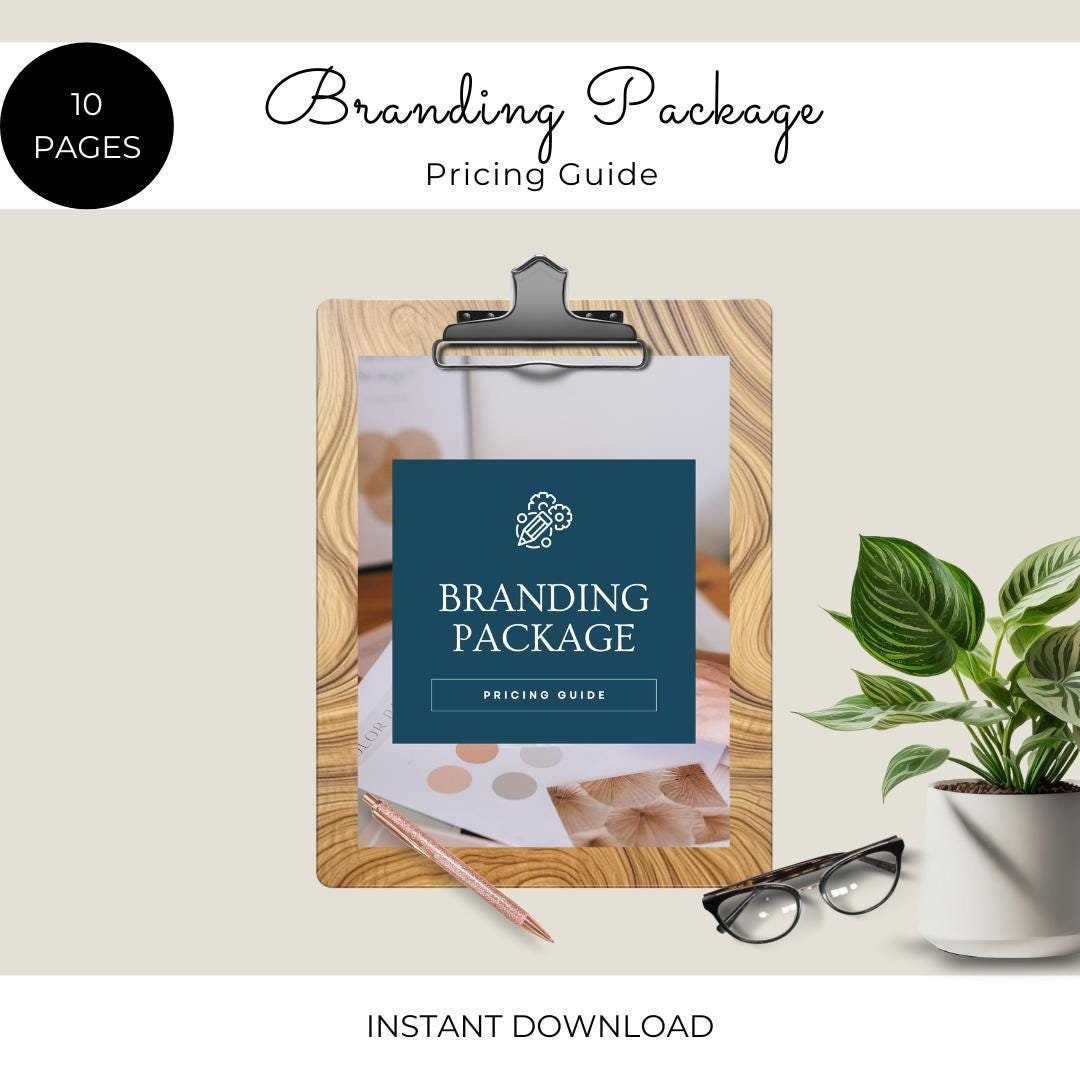 Branding Price List Template|editable Canva Design|service Packages ...