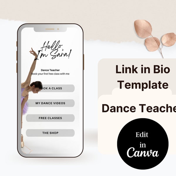 Dance Teacher Bio - Etsy
