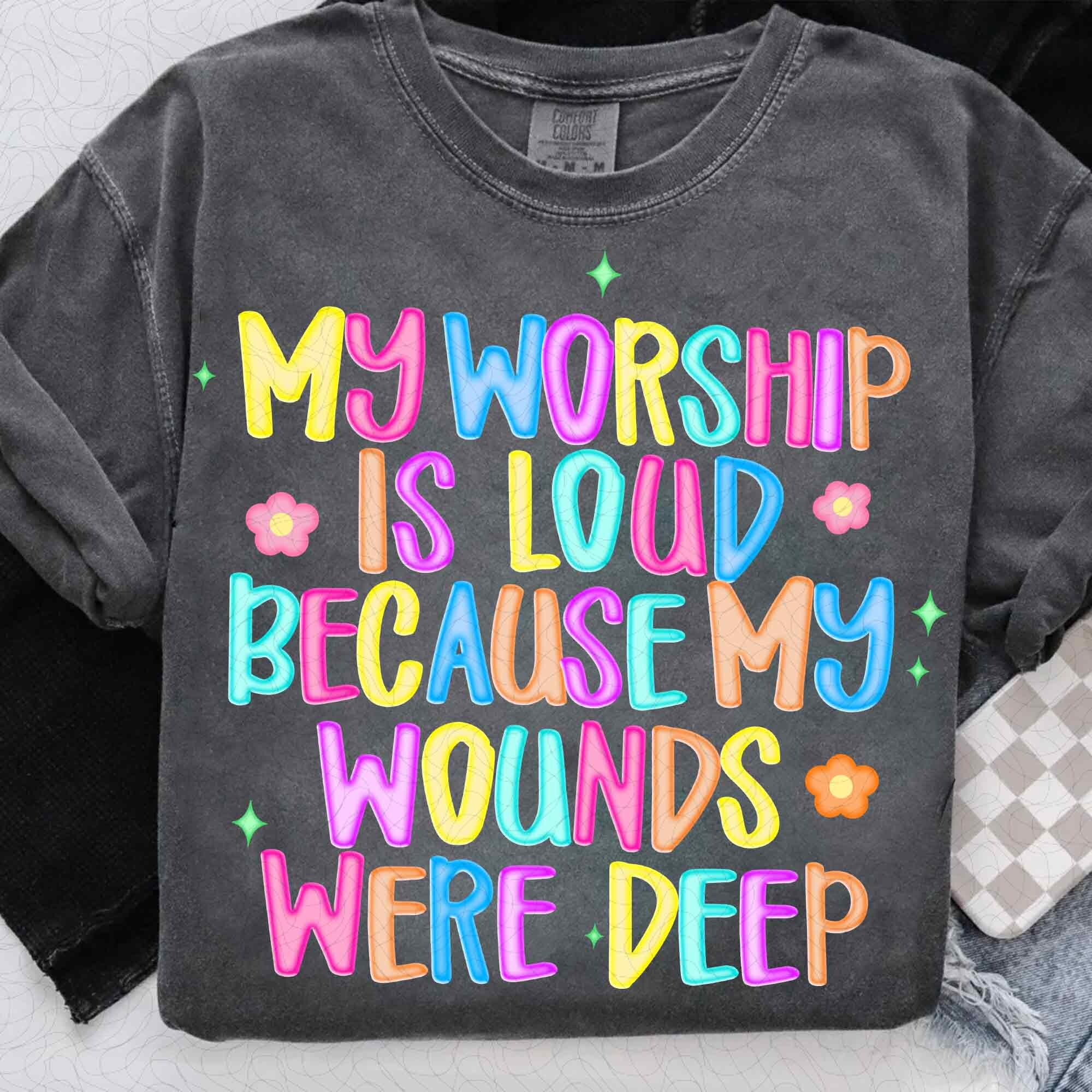 Jesus Png File My Worship is Loud PNG, Preppy Christian Women Design ...