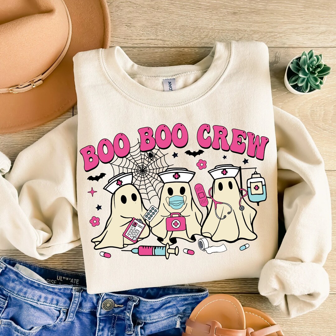Boo Boo Crew Png, Halloween Nurse Png, Halloween Png,nurse Halloween ...