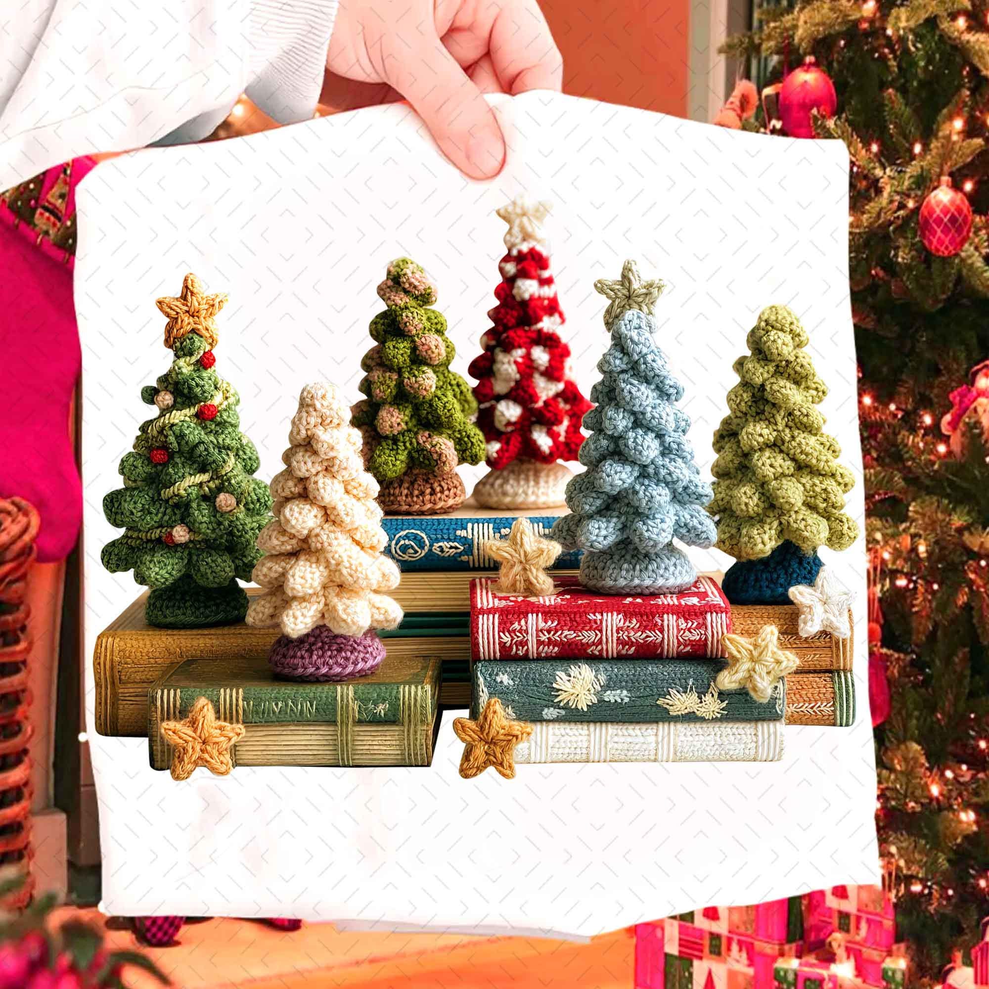 Latch Hook Yarn Faux Seasons Readings PNG, Yarn Crochet Christmas Book ...