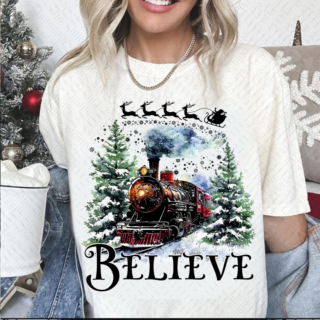 Believe North Pole Train Png, Christmas Train to North Pole, Christmas ...