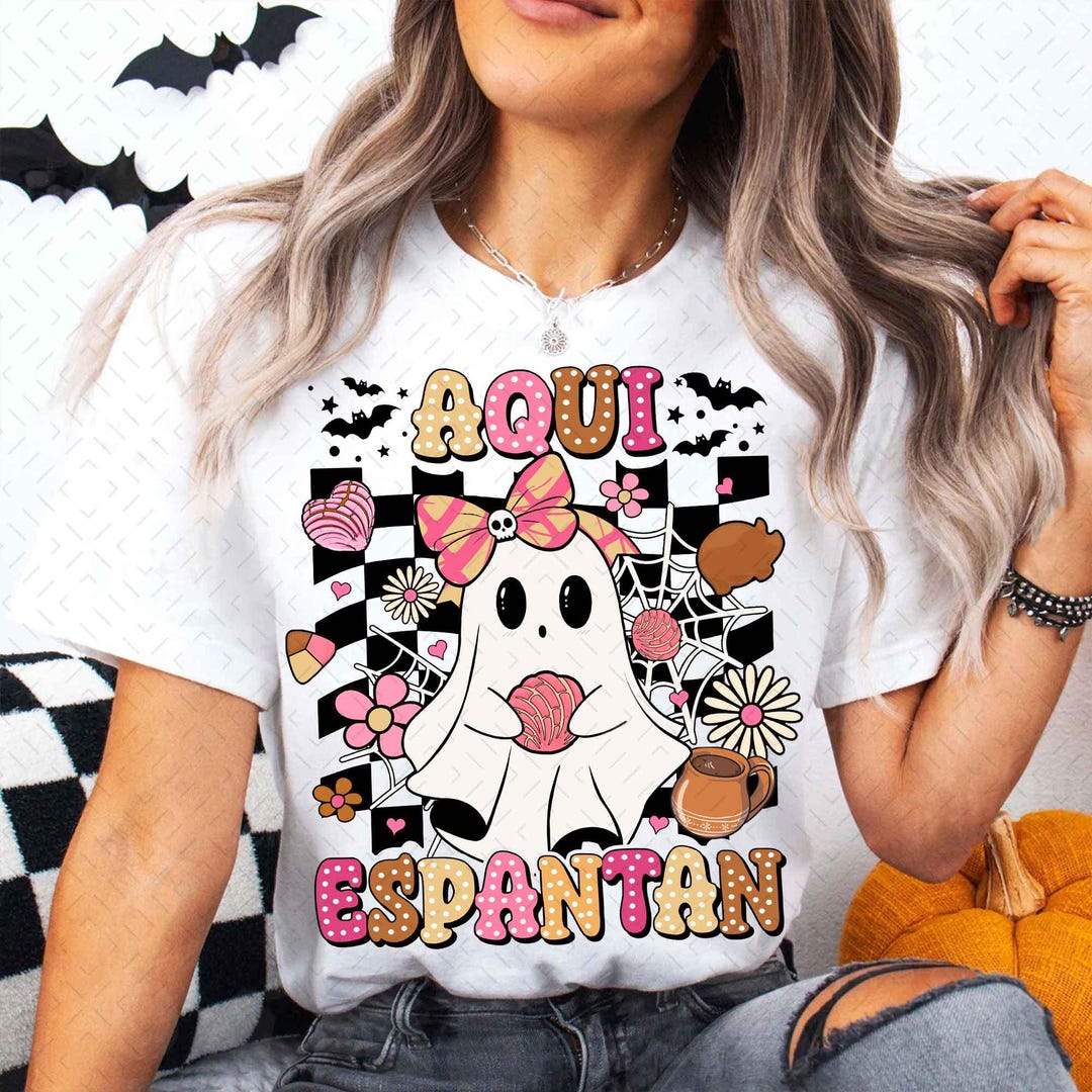 Aqui Espantan Png, Ghost Png, Halloween Png, Spanish Halloween Png ...