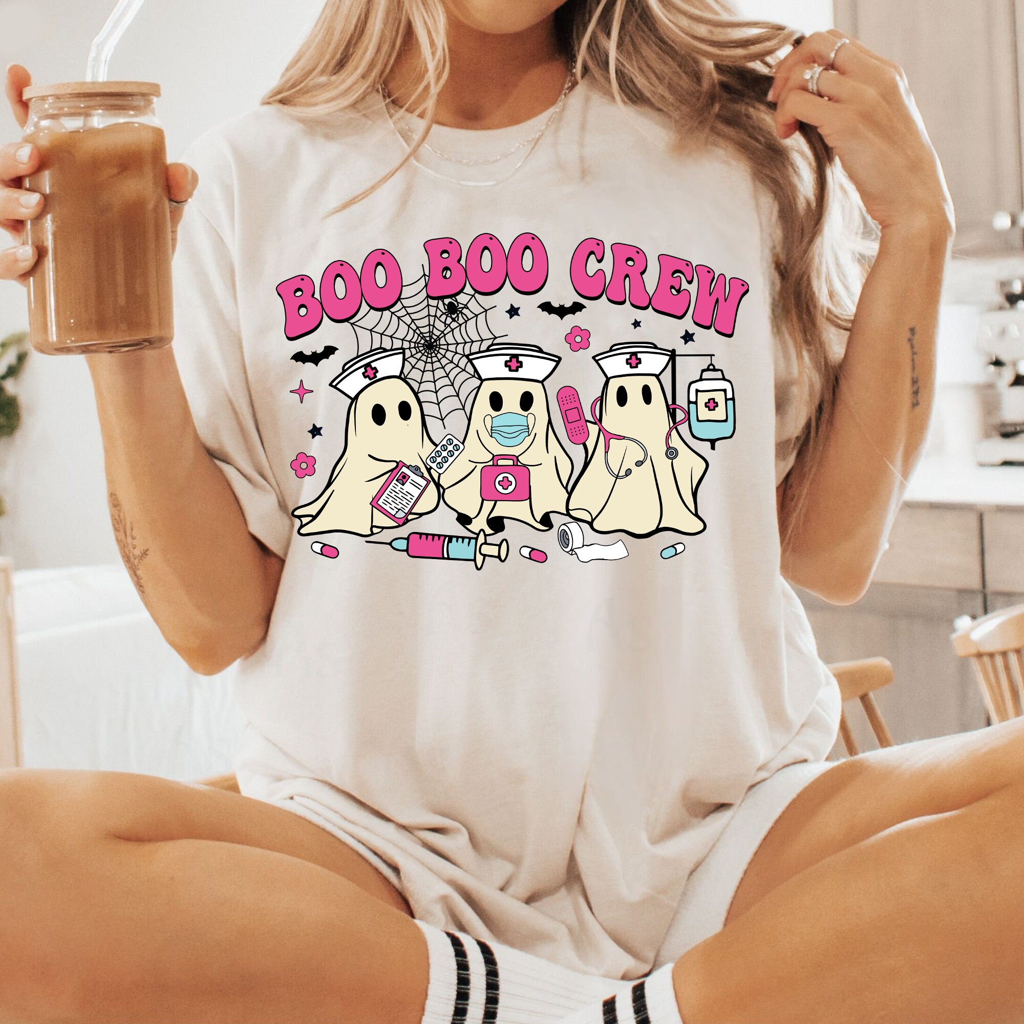 Boo Boo Crew Png, Halloween Nurse Png, Halloween Png,nurse Halloween ...