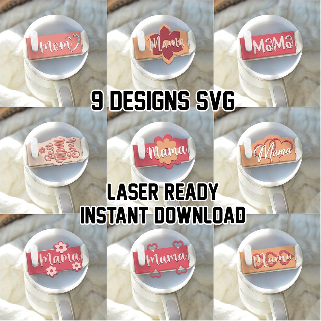 Stanley Topper Svg, Laser Ready Stanley Name Tag, Name Plate Svg ...