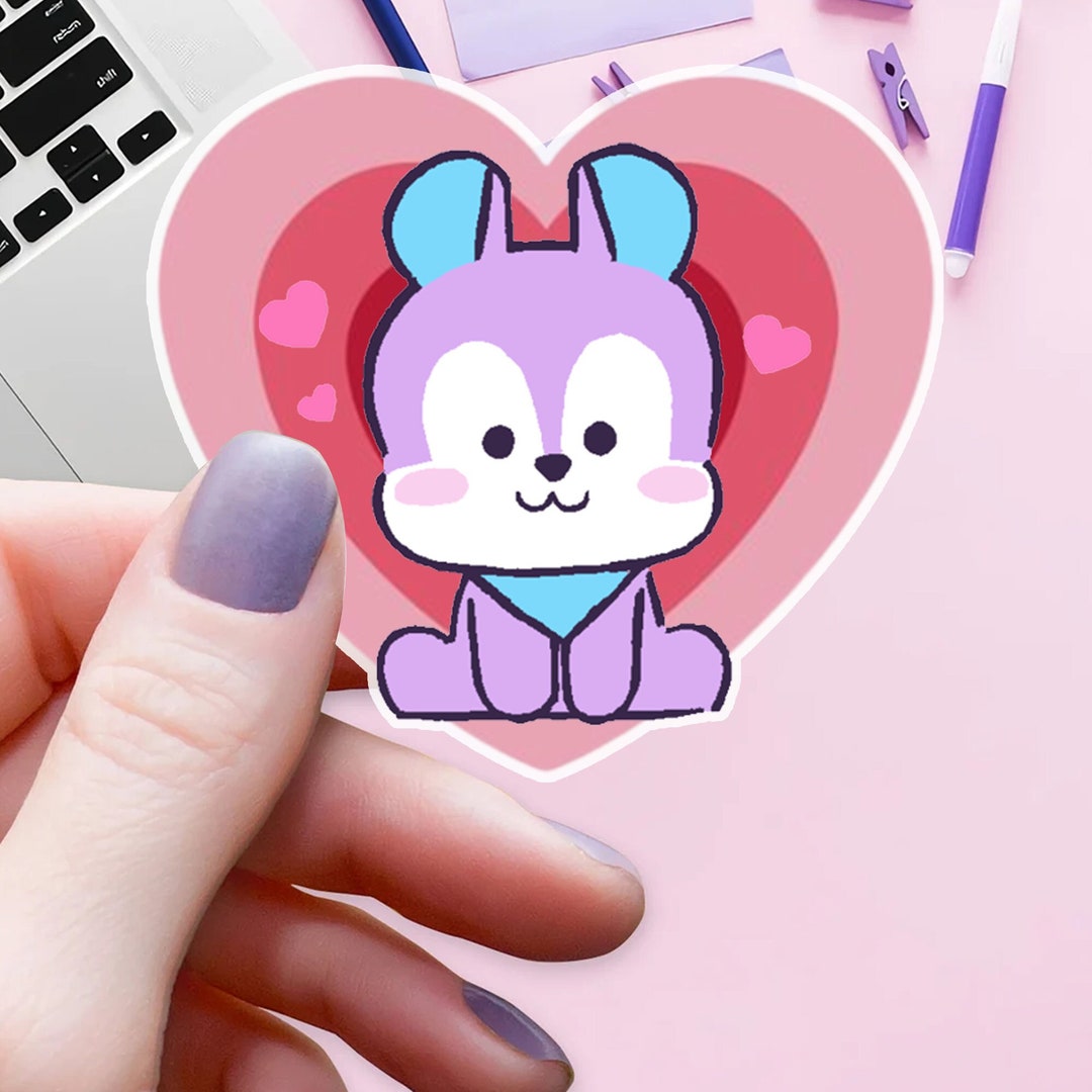 Inside Mang Stickers Mang BT21 Sticker J Hope Mang New Face - Etsy