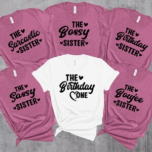 Sisters Shirts SVG Bundle, Sisters Matching Shirts SVG, Sister SVG Bundle, Sister Squad Svg ...
