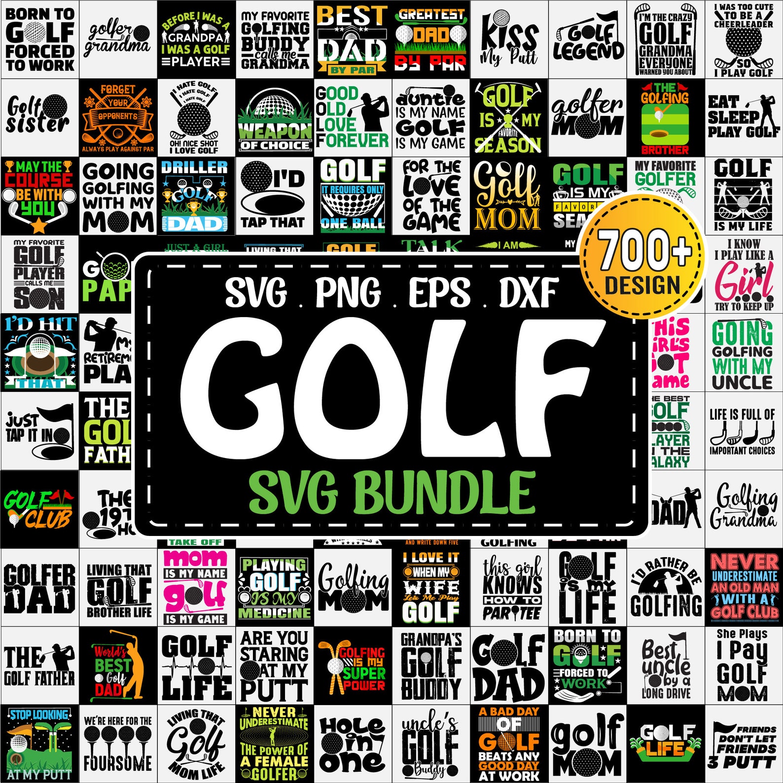 Golf SVG Bundle Golf Quotes Svg Bundle Golf Mom Svg Golfing - Etsy